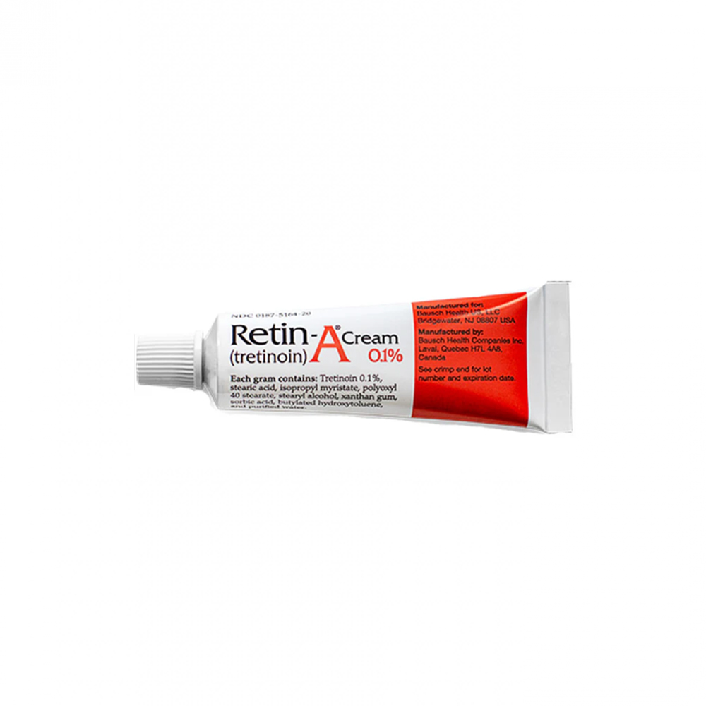 Retin-A Cream (Tretinoin) 0.1% Acne Medication 20 gram (RX) - Filler Supply